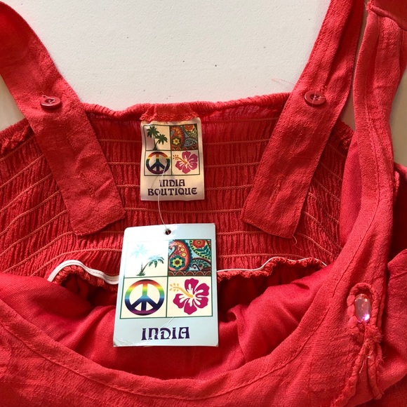 India Boutique | Dresses | Nwt India Boutique Sundress With Rhinestones ...